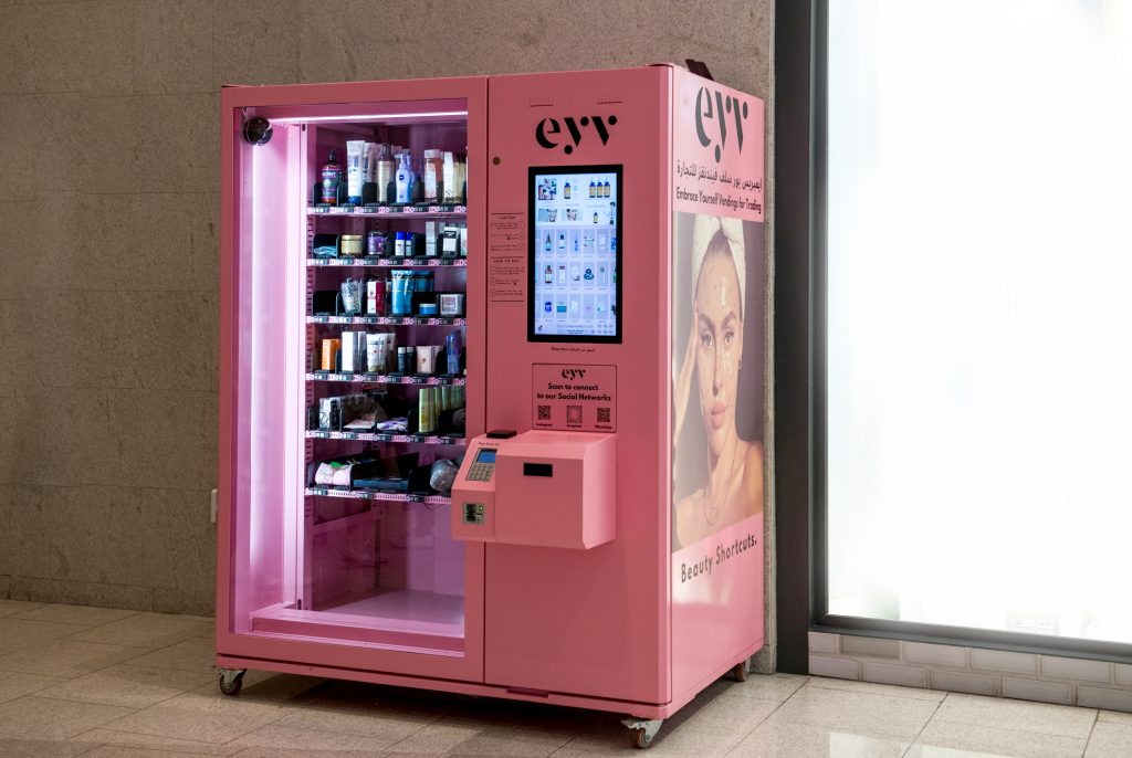 Doha Festival City's Hidden Gem: EYV the Beauty Vending Machine | All ...